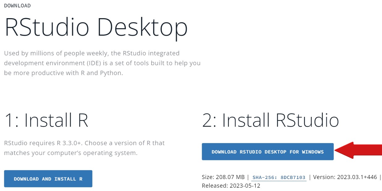 Guia de instalacion R y RStudio - Taller de Investigación: Política ...